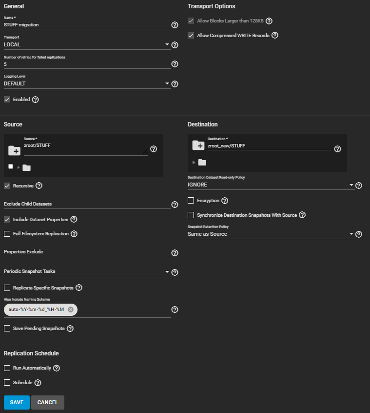 Manually Replicate Snapshots That Failed To Replicate During Recursive Replication Of Dataset In